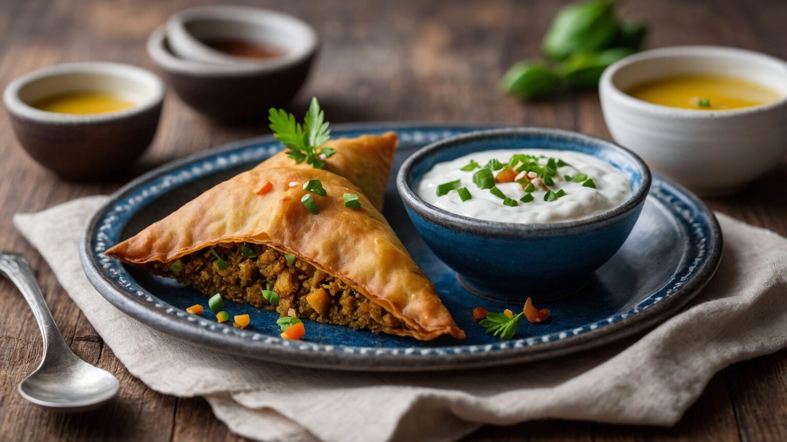 Beef Curry Samosa – Lactalis Food Service Georgia